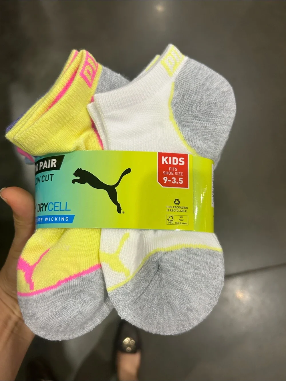Puma | Accessories | Nwt Puma Youth Low Cut Pack Drycell Socks | Poshmark
